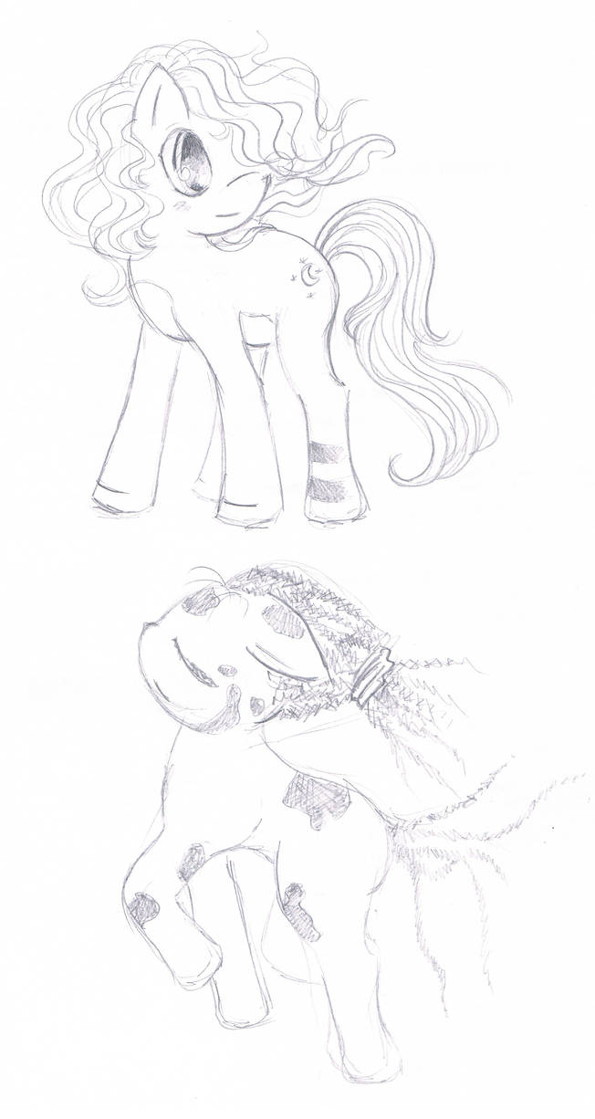 Mlp Sketch 2 By Sky Griffin On Deviantart