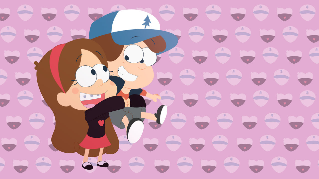 Dipper And Mabel Hug By Mckodem On Deviantart
