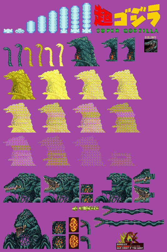 Biollante Sprite Sheet - Super Godzilla by Burninggodzillalord on ... Biollante Sprite Sheet - Super Godzilla by Burninggodzillalord on ...
