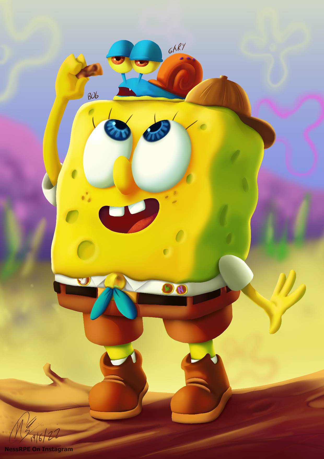 Spongebob Fanart Challenge Levelup Ar 3th Try By Nessrpe On DeviantArt spongebob-fanart-challenge-levelup-ar-3th-try-by-nessrpe-on-deviantart