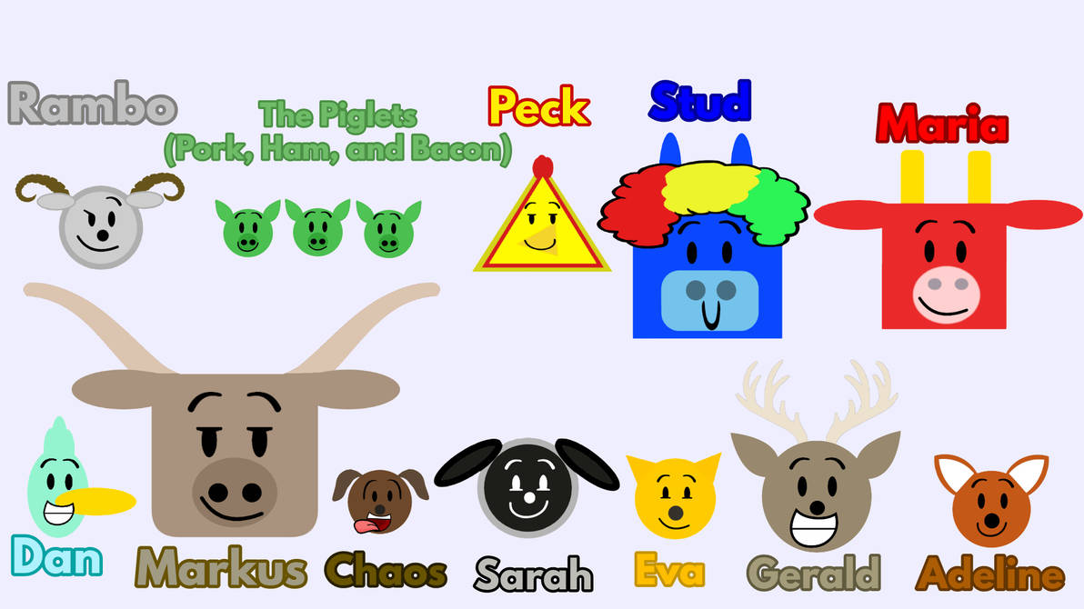 The Angry Animals (UPDATED) by AngryObjects on DeviantArt The Angry Animals (UPDATED) by AngryObjects on DeviantArt