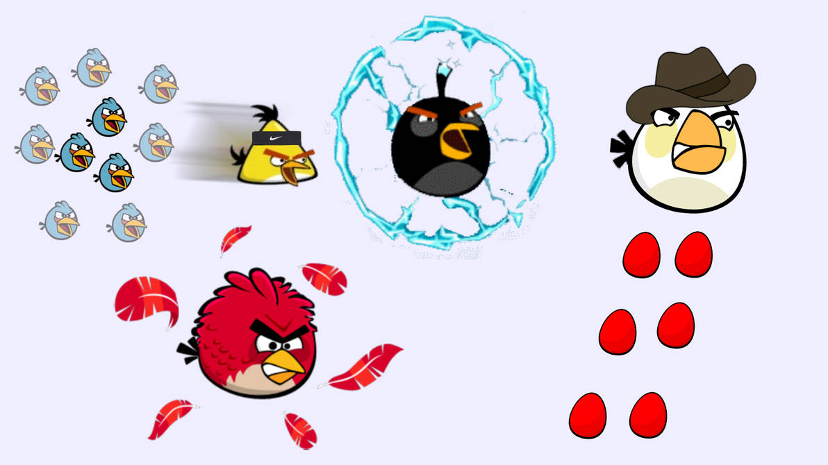 Powered-Up Birds by AngryObjects on DeviantArt Powered-Up Birds by AngryObjects on DeviantArt