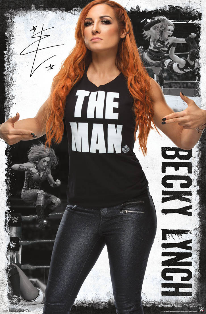 Becky Lynch Poster By Berkaycan On Deviantart