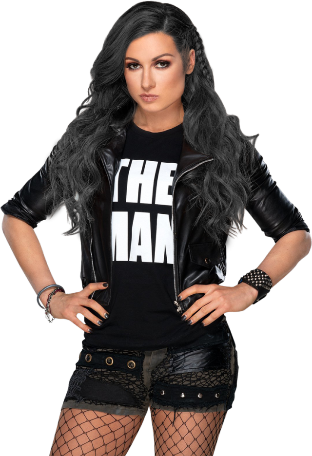 Becky Lynch Black Hair Edited Png By Berkaycan On Deviantart