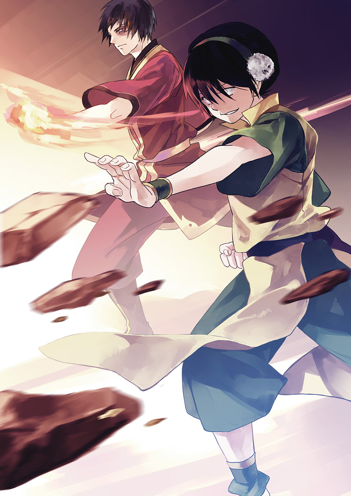 Toph And Zuko By Yoeah On Deviantart