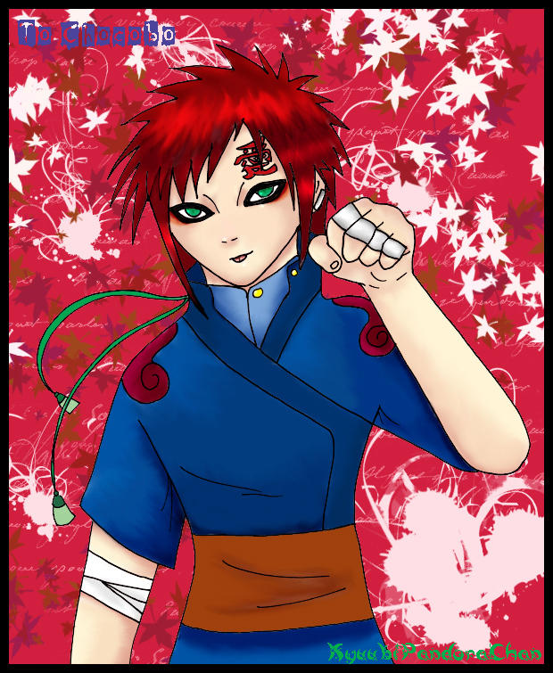Sabaku No Gaara by KyuubiPandoraChan on DeviantArt