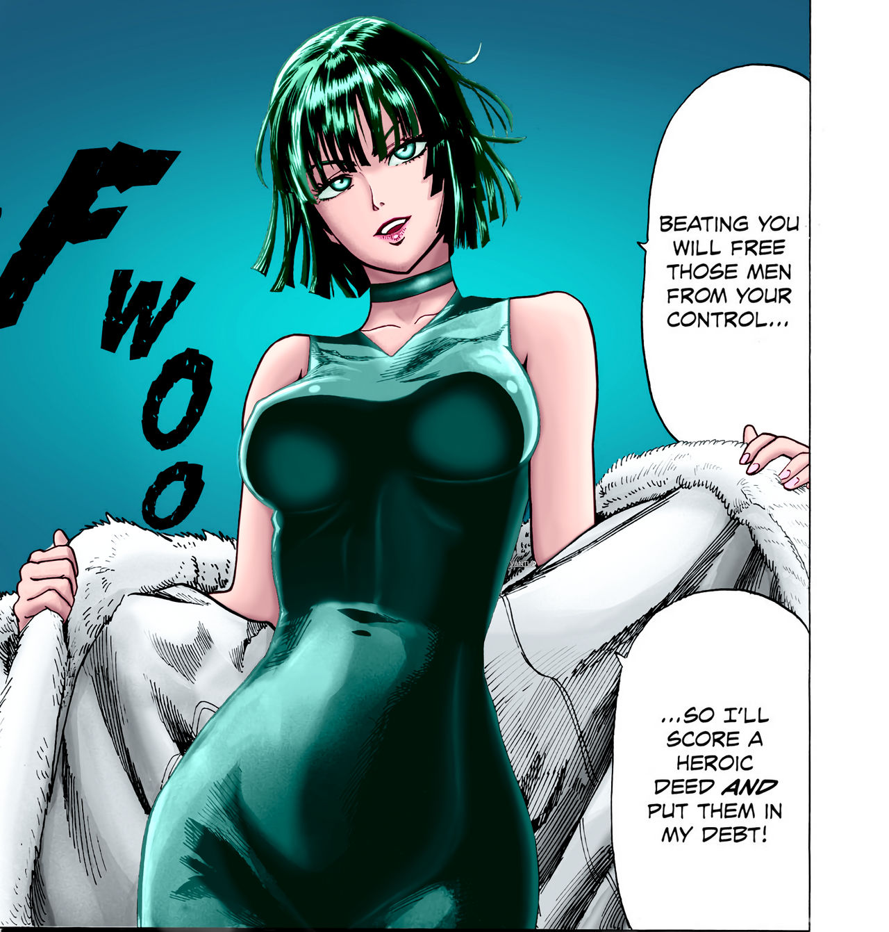 OPM chap 61 redrawn + colored: Fubuki by vantud on DeviantArt OPM chap 61 redrawn + colored: Fubuki by vantud on DeviantArt