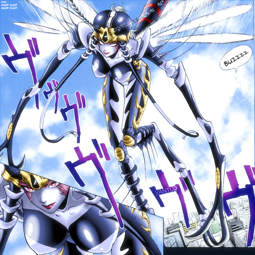 OPM chap 005 colored: Mosquito Girl by vantud on DeviantArt OPM chap 005 colored: Mosquito Girl by vantud on DeviantArt
