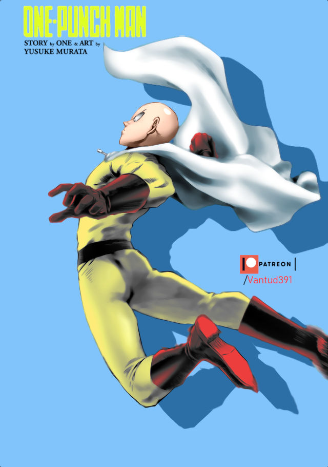 OPM chap 197/199 colored Saitama cover by vantud on DeviantArt OPM chap 197/199 colored Saitama cover by vantud on DeviantArt