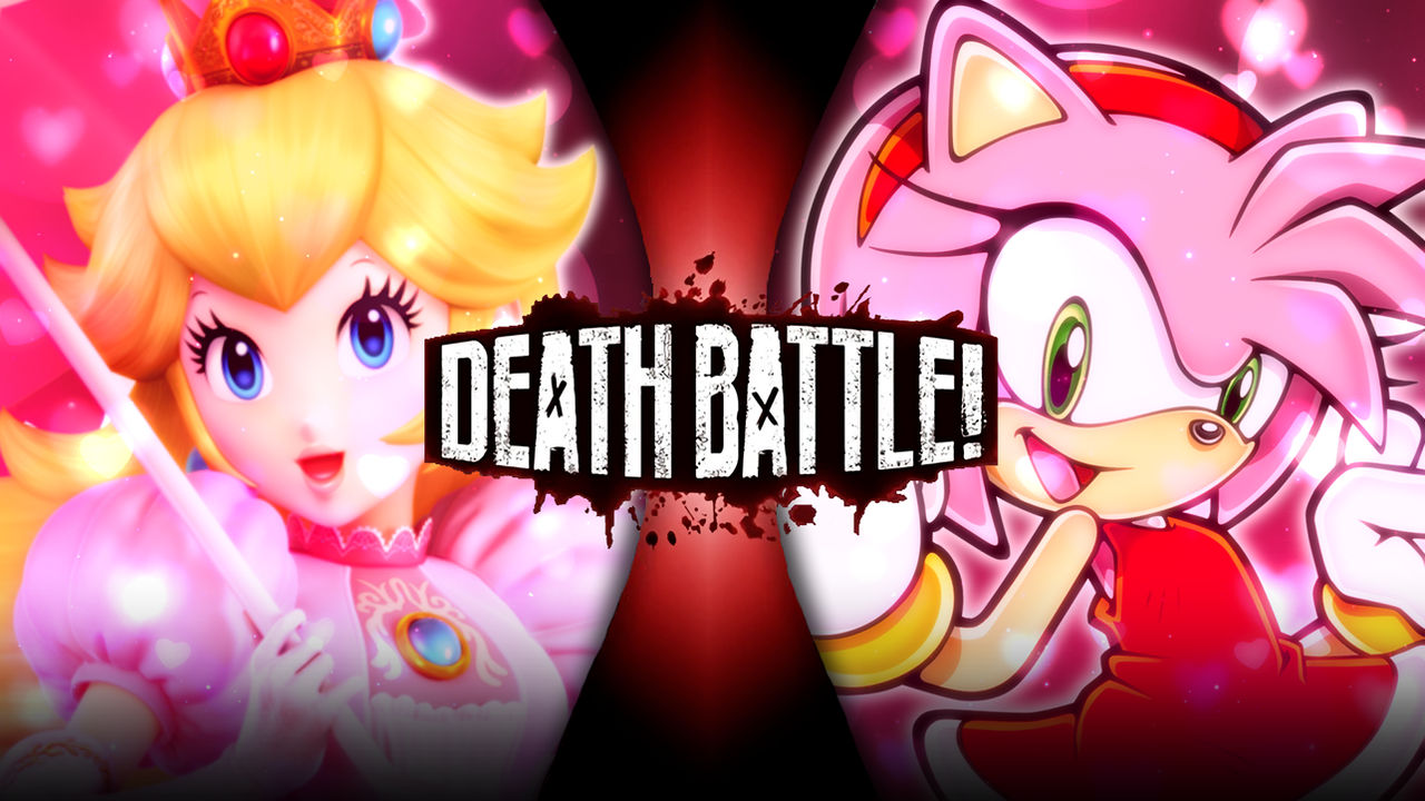 Princess Peach Vs Amy Rose By Greekdbw On Deviantart
