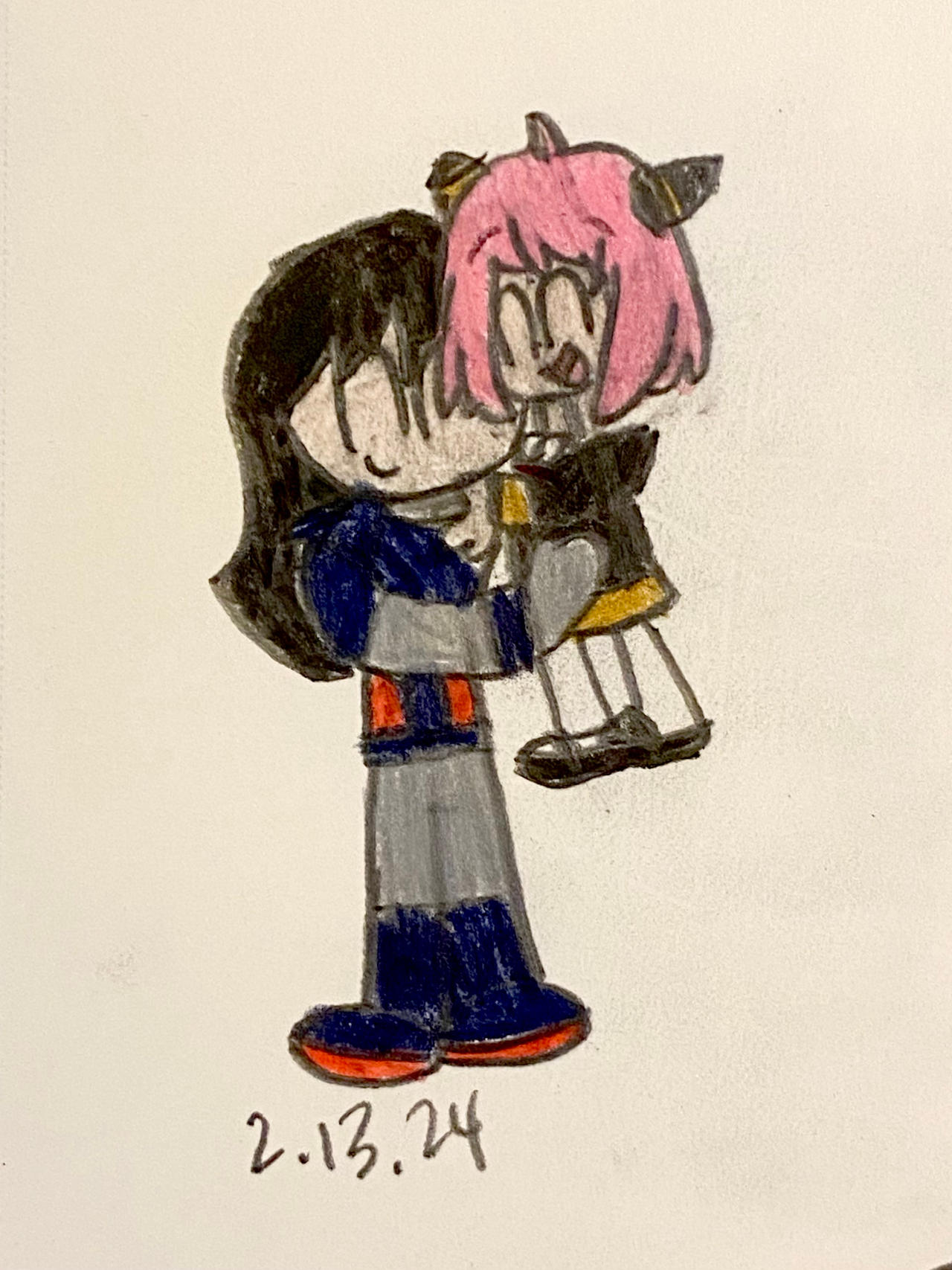 Hugging Anya Forger By Spencer04 On Deviantart