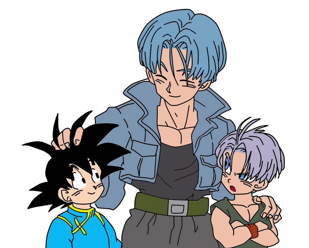 Goten Trunks And Trunks By Yeyetv On Deviantart