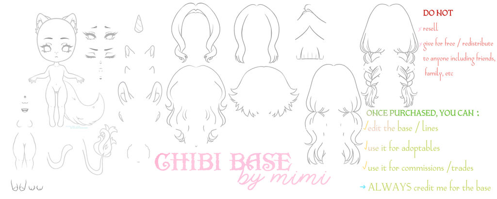 CUTE CHIBI BASE - P2U by PititeMimi on DeviantArt CUTE CHIBI BASE - P2U by PititeMimi on DeviantArt
