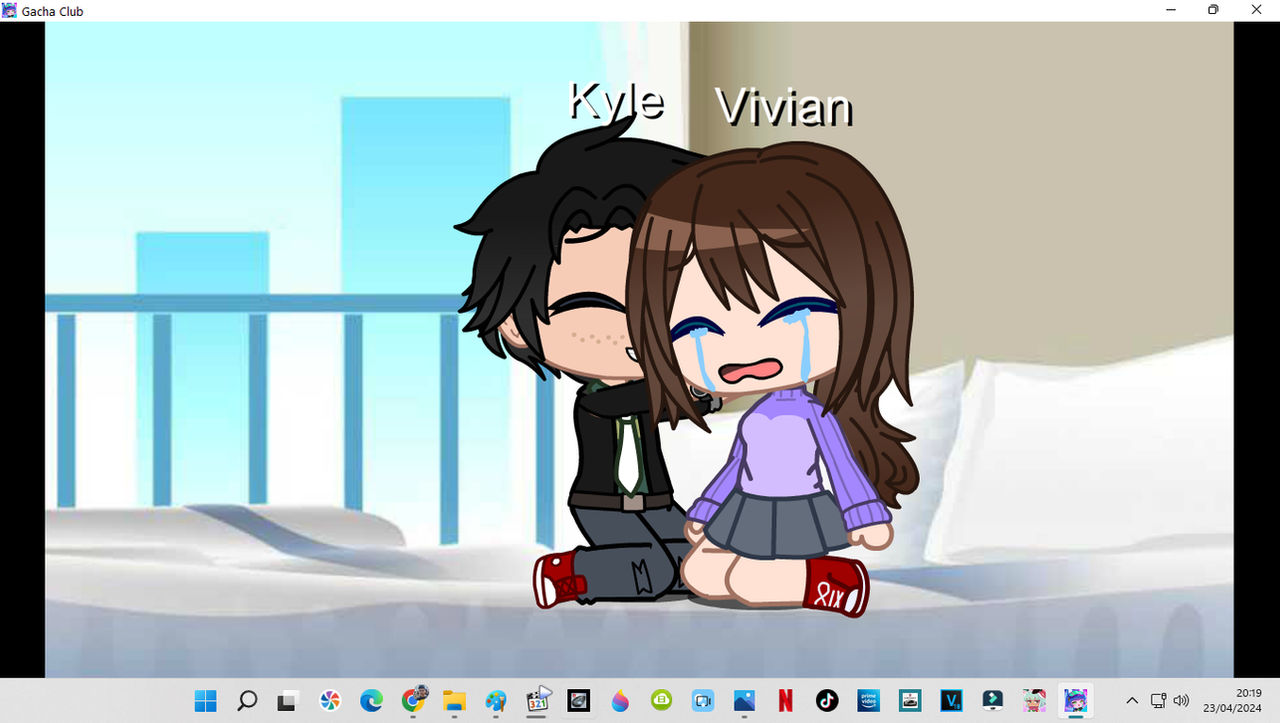 Vivian Crying Gacha Club Toons Sad By Cmamatheus2007 On Deviantart