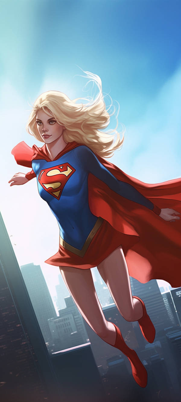 Supergirl Flying By Thevalyriansteel On Deviantart