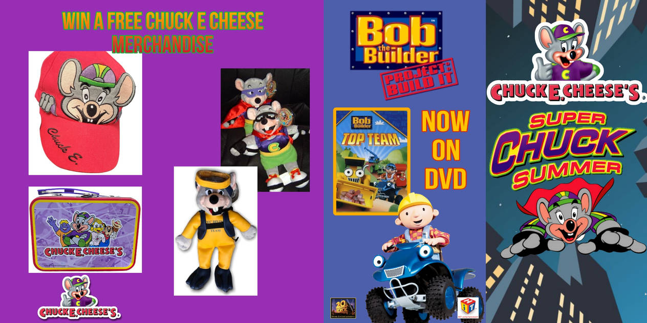 Chuck E Cheeses Super Chuck Dvd Insert Front By Itschucke On Deviantart