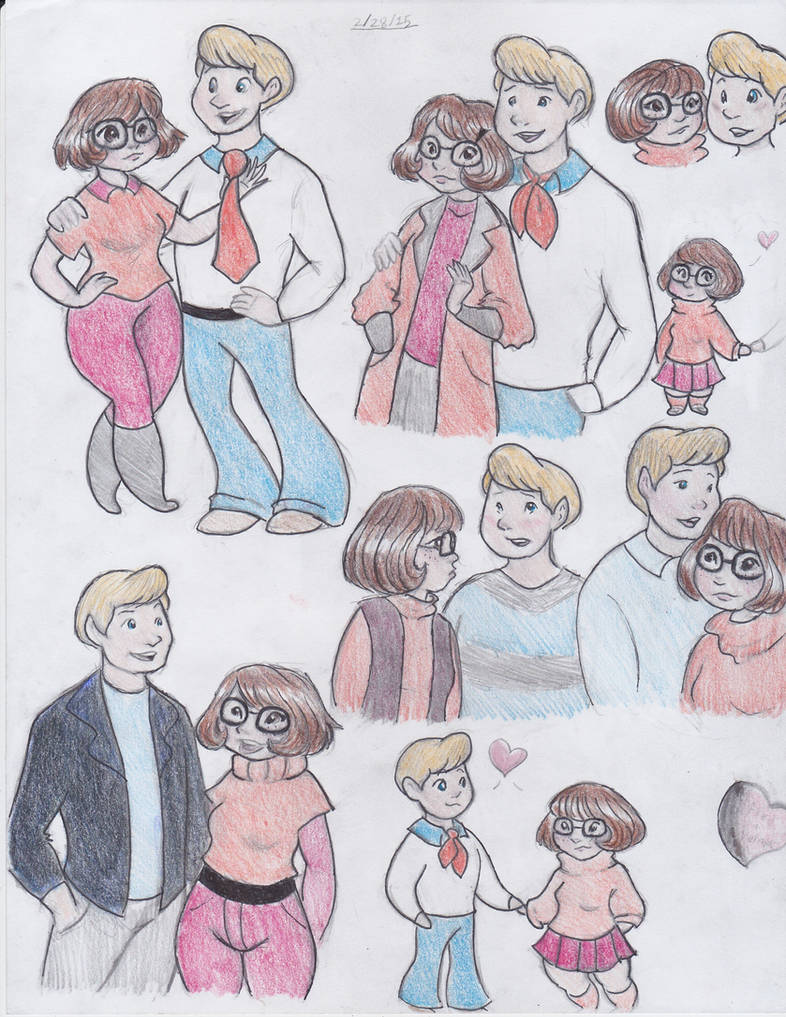 Fred And Velma By Lacedra On Deviantart