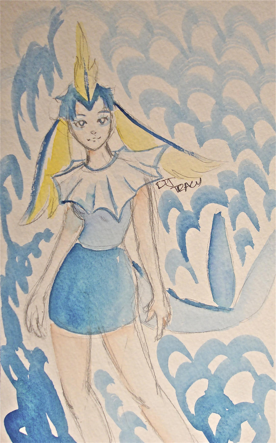 Vaporeon Girl 3 By Bionicbanderstatch On Deviantart