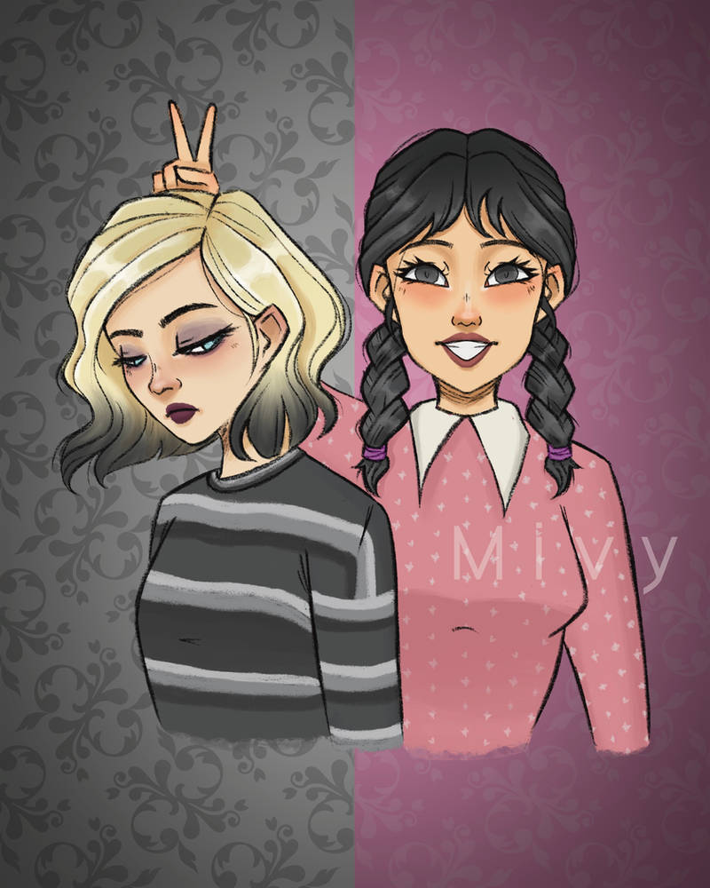 Wednesday And Enid By Msmivy On Deviantart