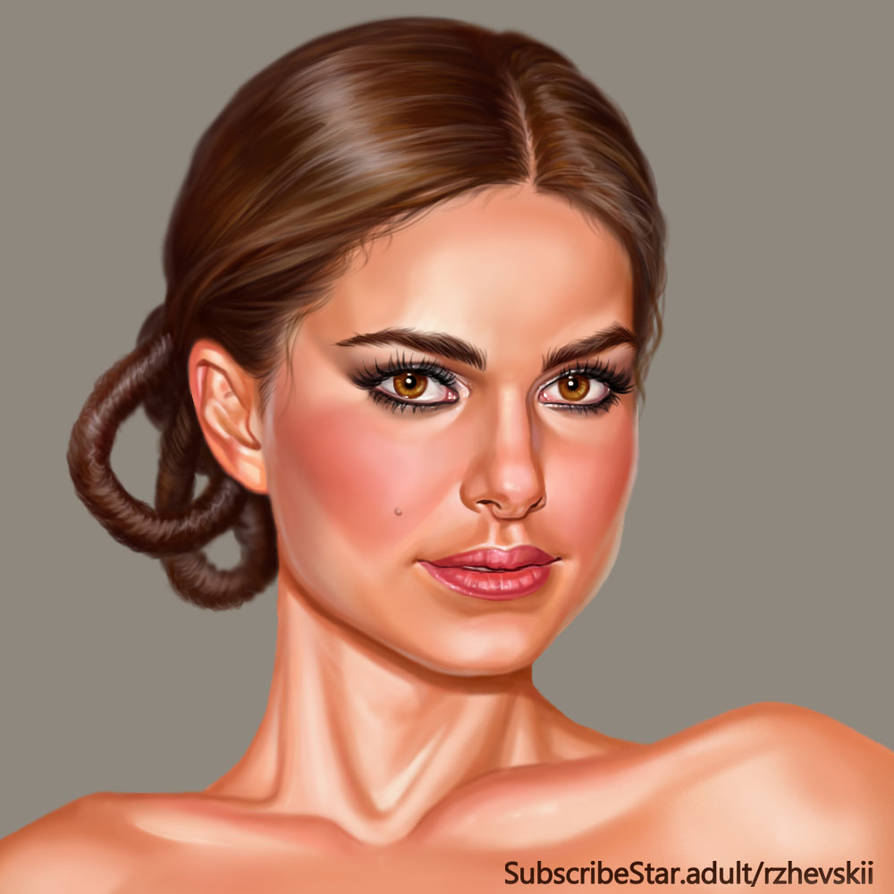 Padme Amidala Fanart Portrait By Rzhevskii On Deviantart