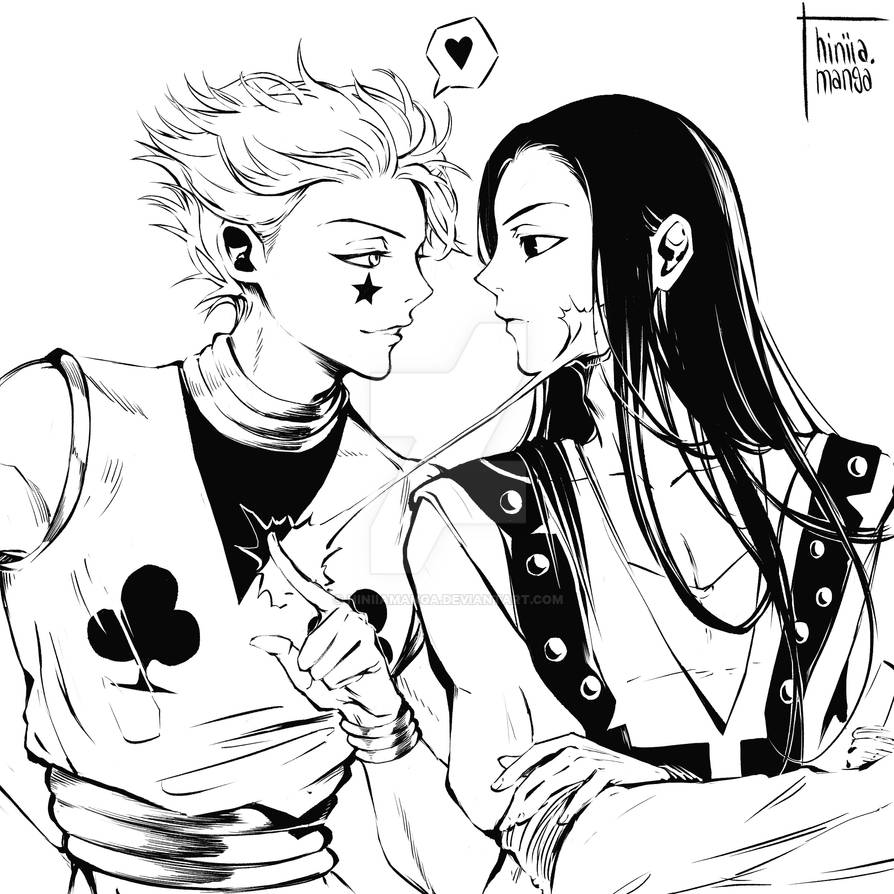 Illumi X Hisoka By Hiniiamanga On Deviantart