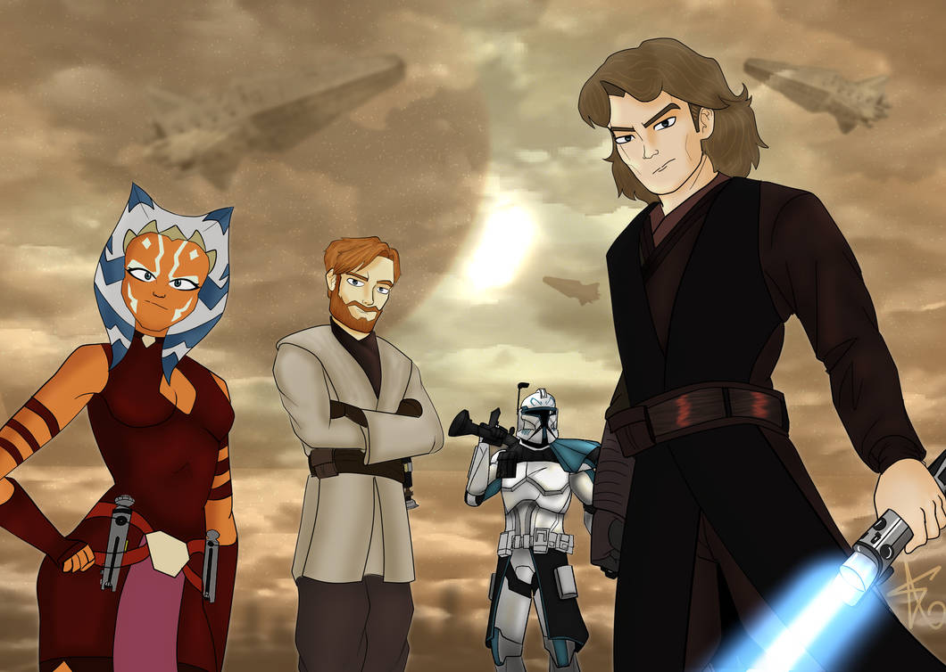 Star Warsthe Clone Wars By Rabenller On Deviantart
