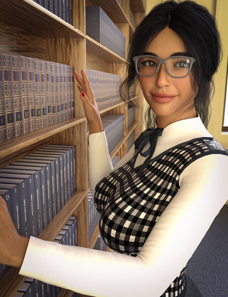 Sexy Librarian By Yuniyhimik On Deviantart