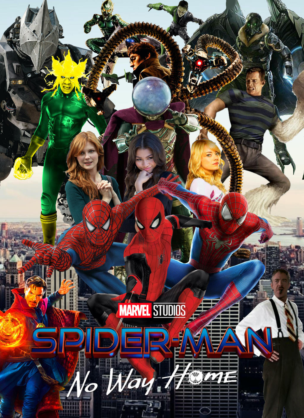 Artstation Spider Man No Way Home Poster Design
