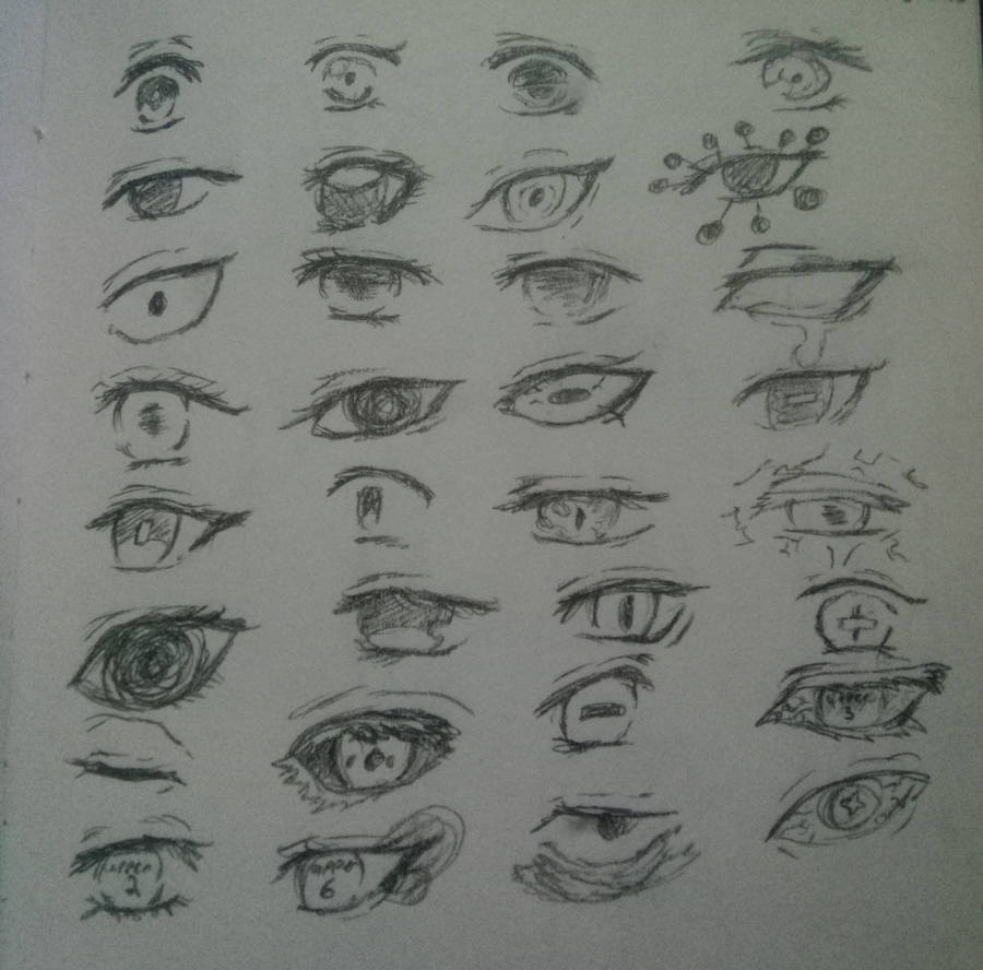 Kny Eye Sketches Demon Slayer Fanart By Pinkiepieparker05 On Deviantart