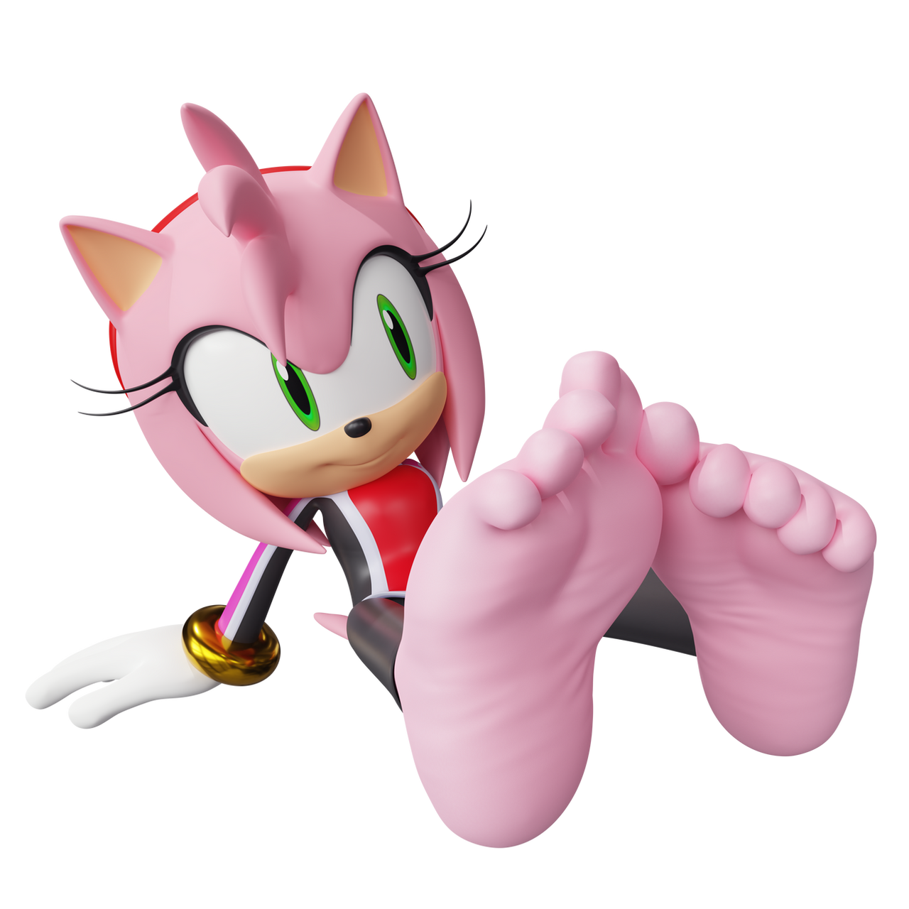 Amy On Sonic Gals Feet Deviantart