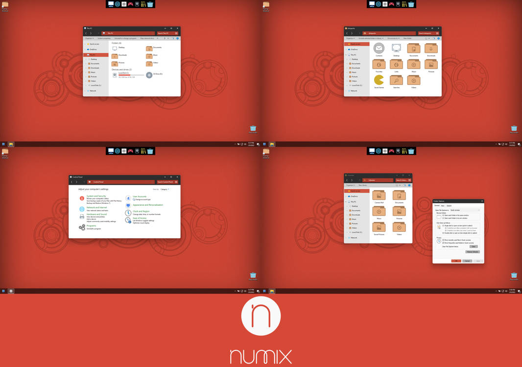 Numix Theme for Windows 11 by protheme on DeviantArt Numix Theme for Windows 11 by protheme on DeviantArt