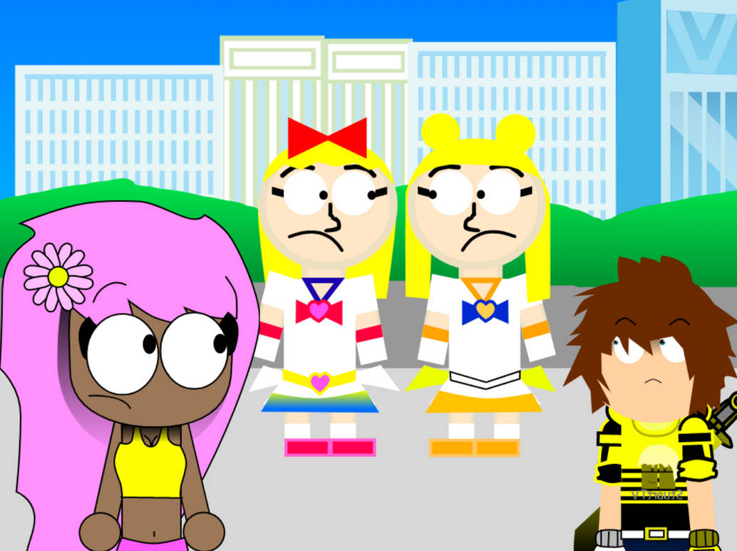 Sailor Moon And Sailor Venus Switched Costumes By Mikelam0102 On