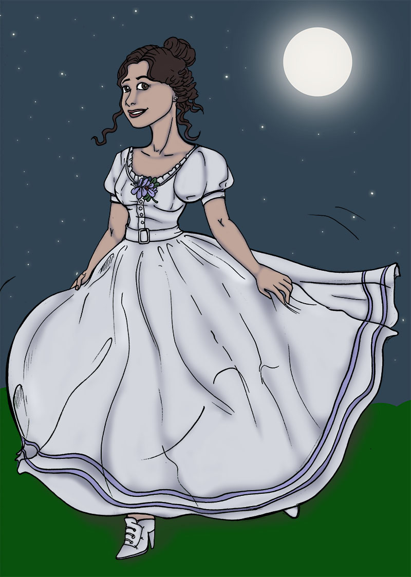 Mary Todds Moonlight Stroll By Fullmoonmaster On Deviantart