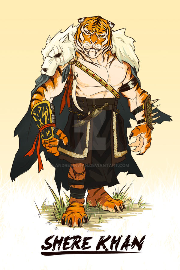 Shere Khan By Andrewkwan On Deviantart