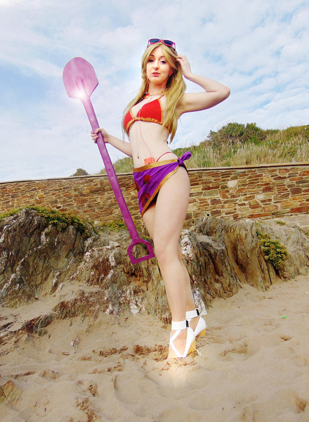 Smite Cosplay Beach Babe Aphrodite By Saxapeach On Deviantart