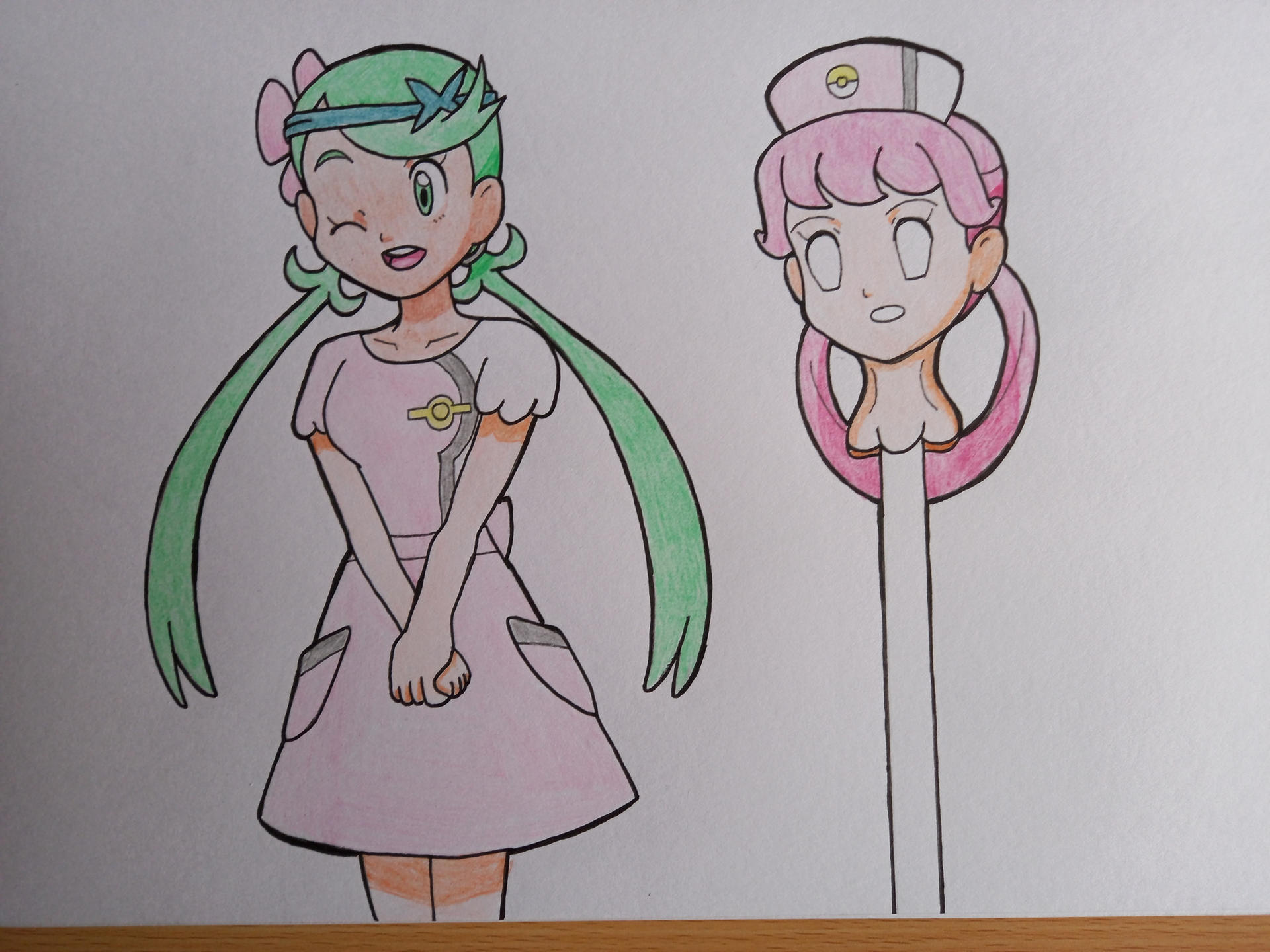 Mallow To Nurse Joy Disguise By Stuanimeart On Deviantart