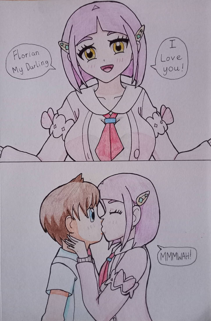 Lacey Kisses Florian By Stuanimeart On Deviantart