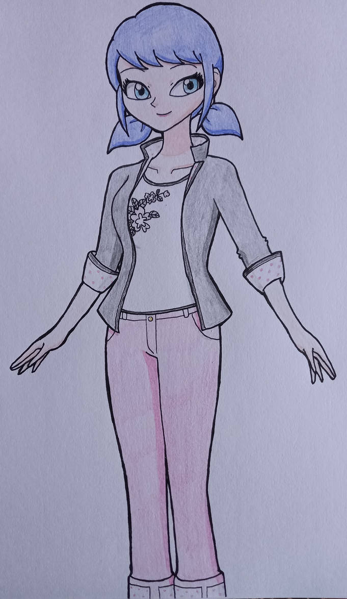 Marinette Miraculous Anime Style By Stuanimeart On Deviantart