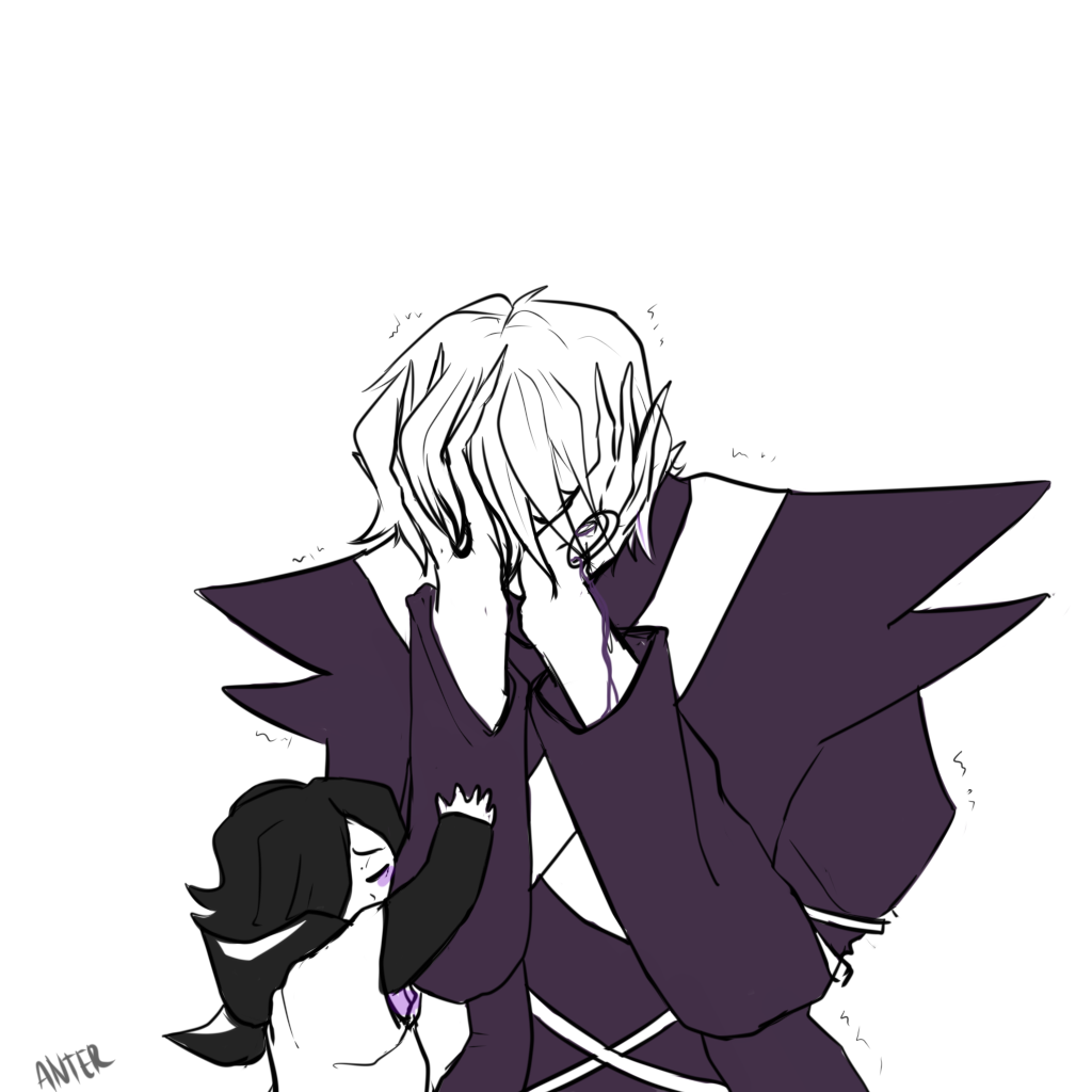 X Gaster X Frisk By Anter Artist On Deviantart