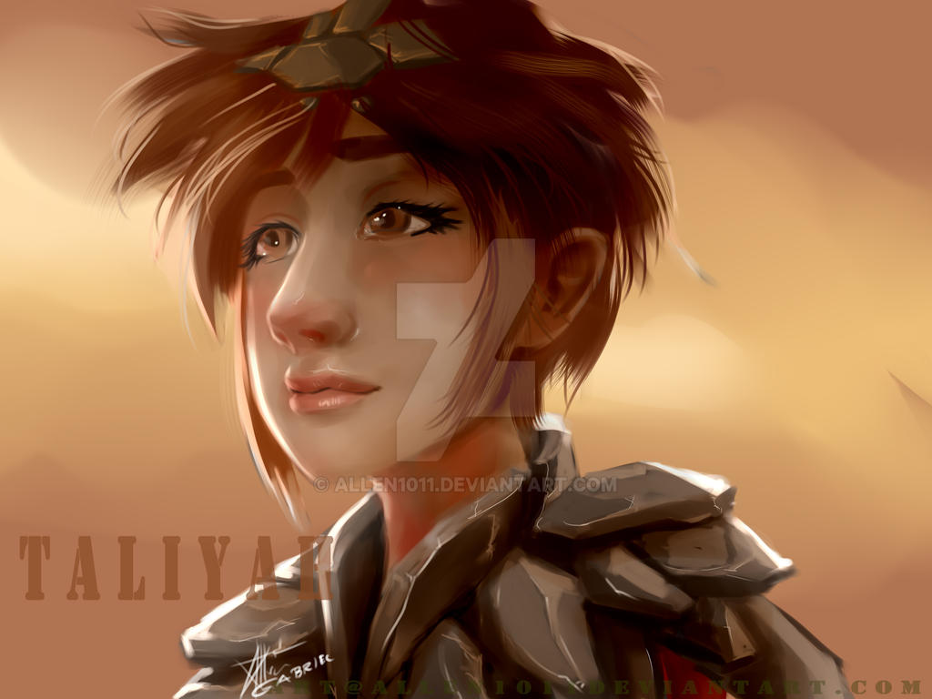 Taliyah By Allen1011 On Deviantart