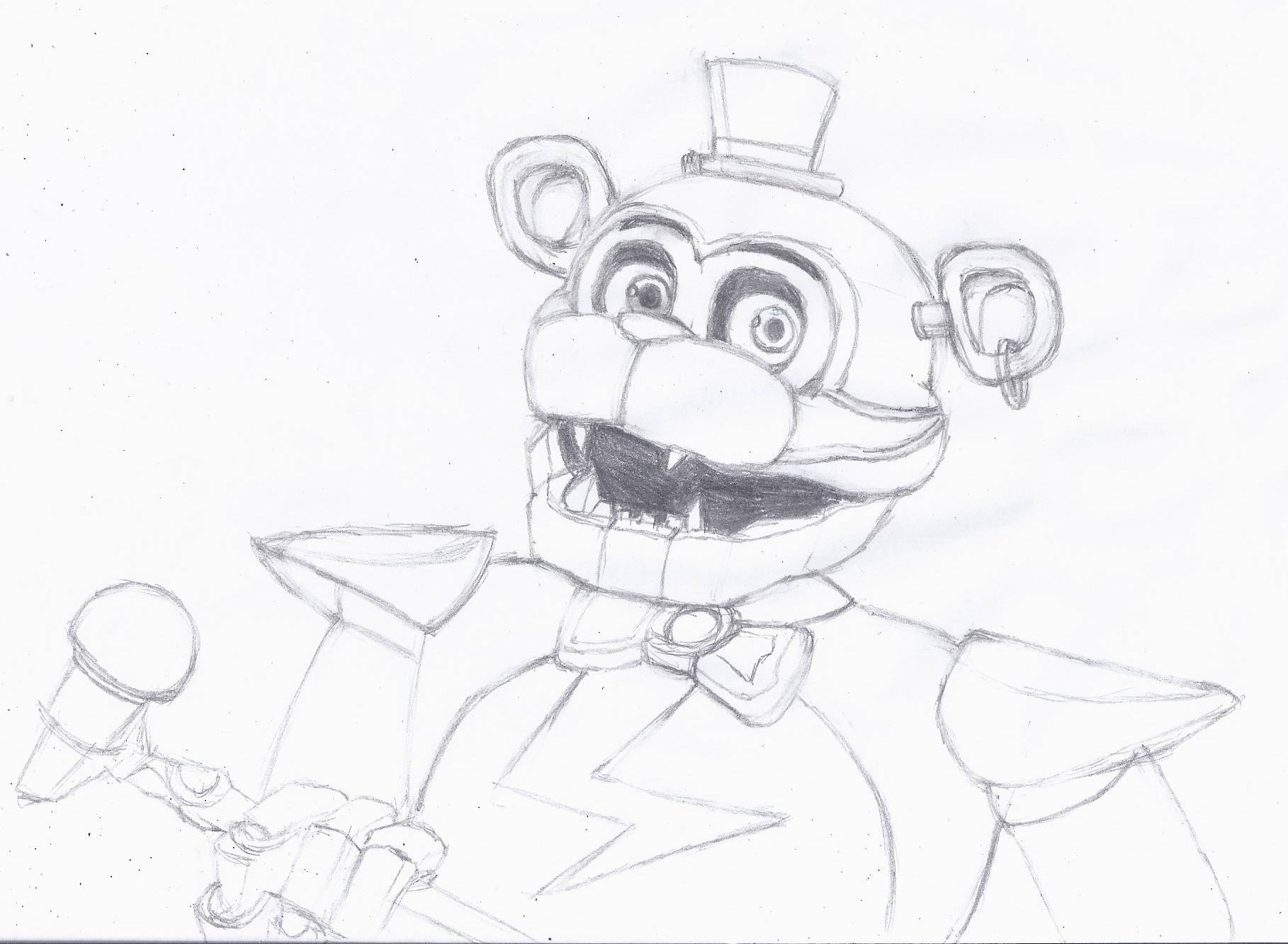 Fnaf Security Breach Glamrock Freddy By K6666orochi On Deviantart