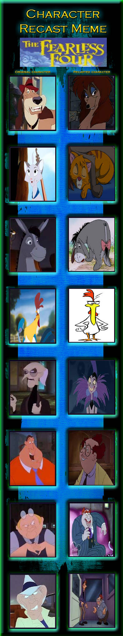 Thefriendlycitizens The Fearless Four Cast By Toonfanjoey On Deviantart