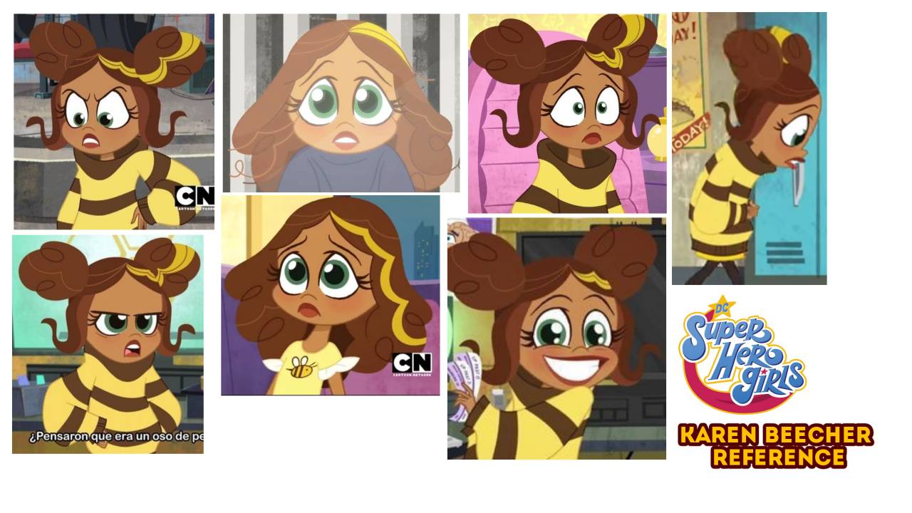 Dc Superhero Girls Karen Beecher Reference By Mbrart On Deviantart