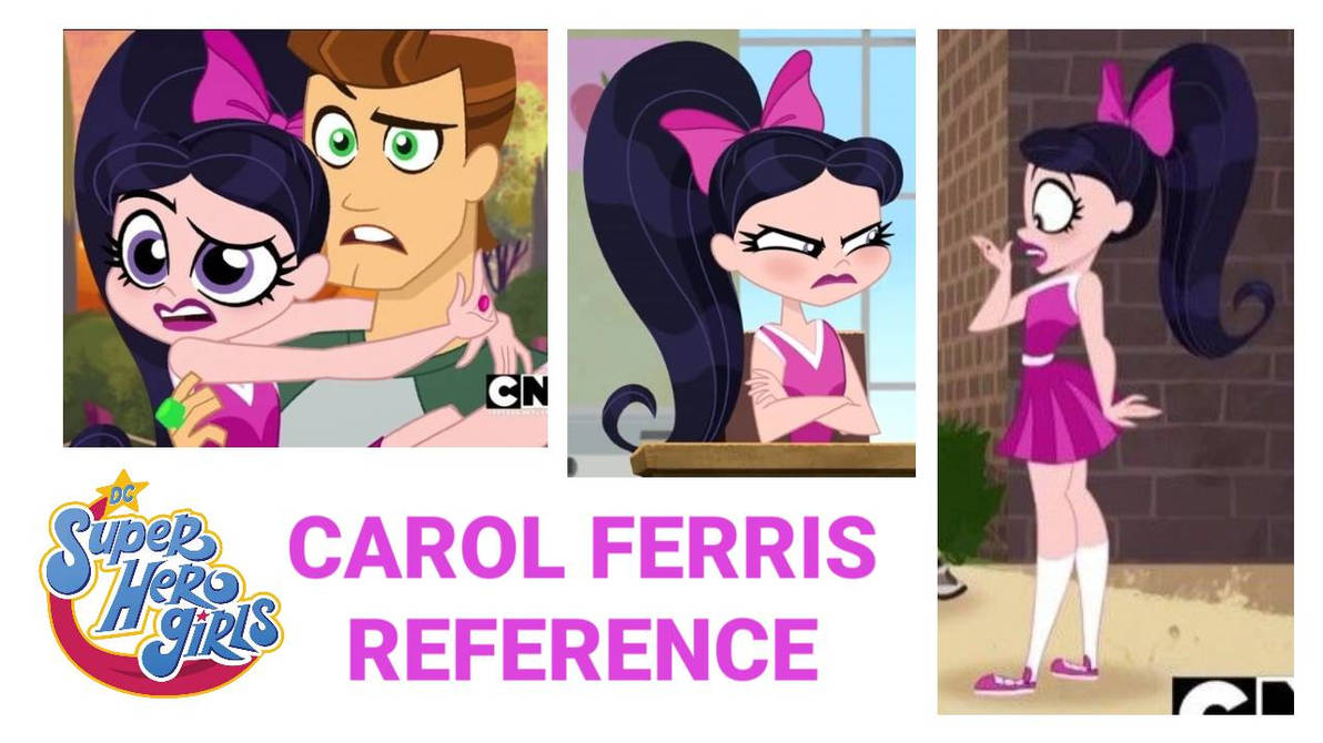Dc Superhero Girls Carol Ferris Reference By Mbrart On Deviantart