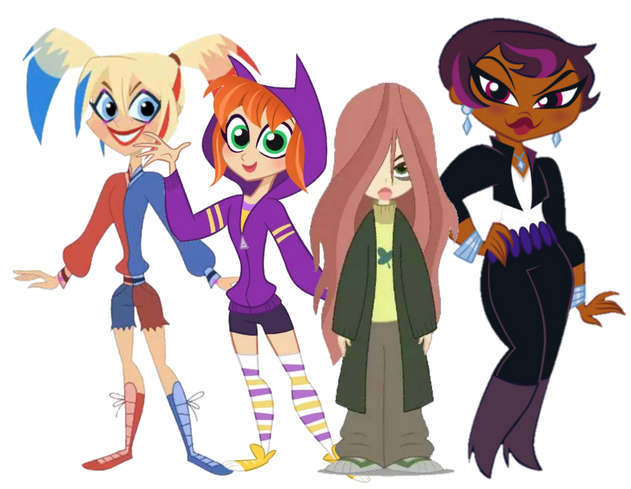 Dc Superhero Girls Gotham Girls Png 1 By Mbrart On Deviantart