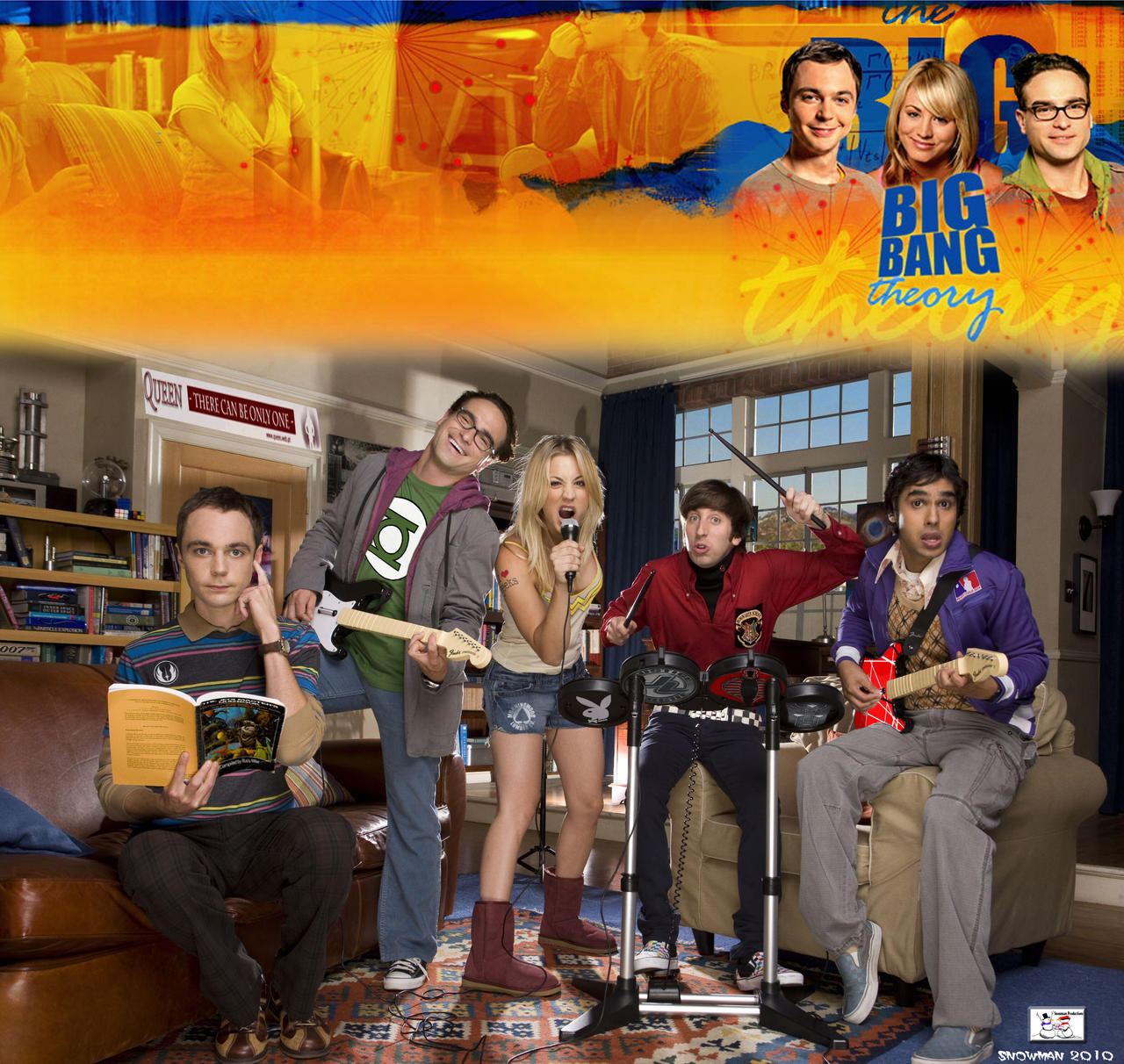 The Big Bang Theory Band By TheSnowman10 On DeviantArt the-big-bang-theory-band-by-thesnowman10-on-deviantart