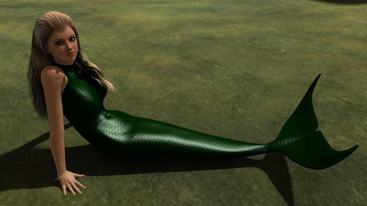 Mermaid Sitting By Sky50783 On Deviantart