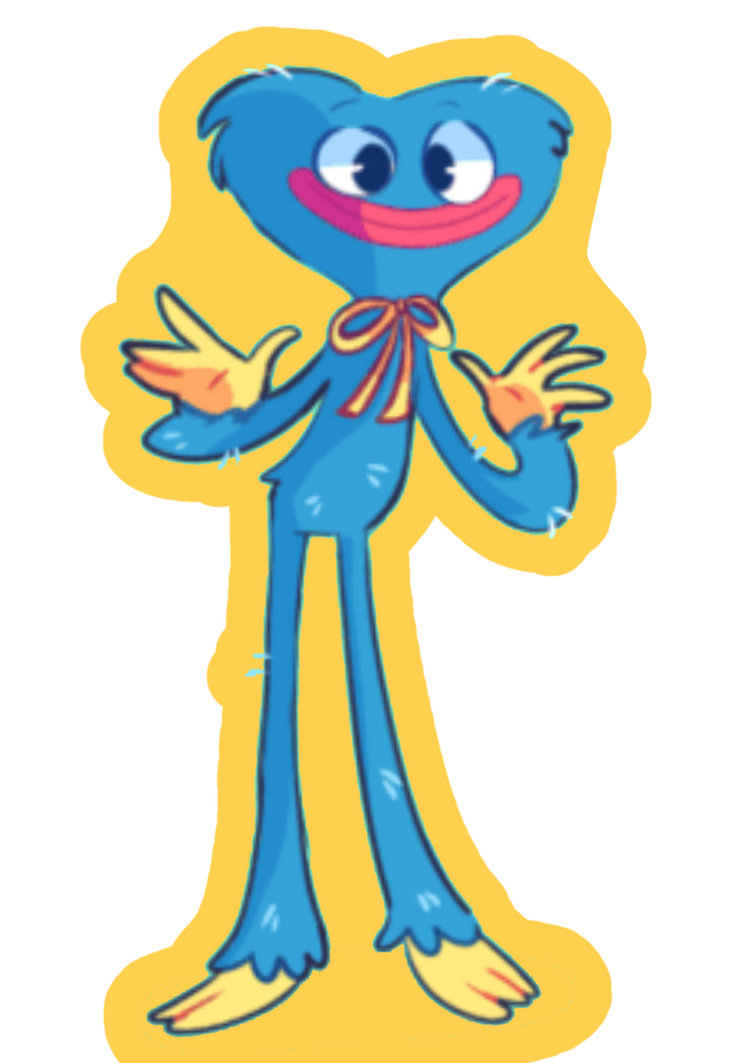 Huggy wuggy's cutout by Baileyboy2009 on DeviantArt Huggy wuggy's cutout by Baileyboy2009 on DeviantArt