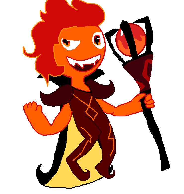 Fire Spirit Cookie In Cookie Run The Movie Style By Thehypercutter On