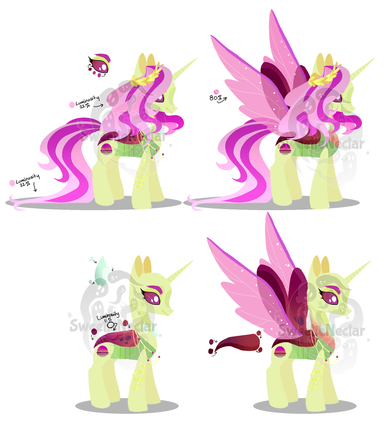 Custom 01 Celestia X Thorax By Witchspeils On Deviantart